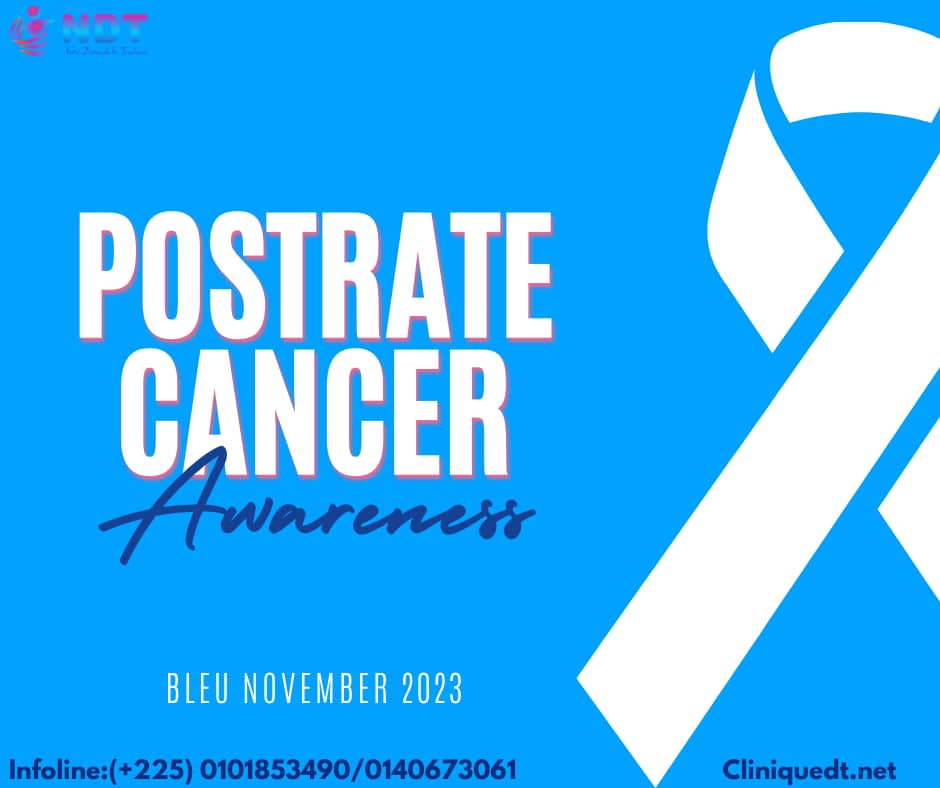 BLUE NOVEMBER “PROSTATE CANCER AWARENESS” – Clinique NDT
